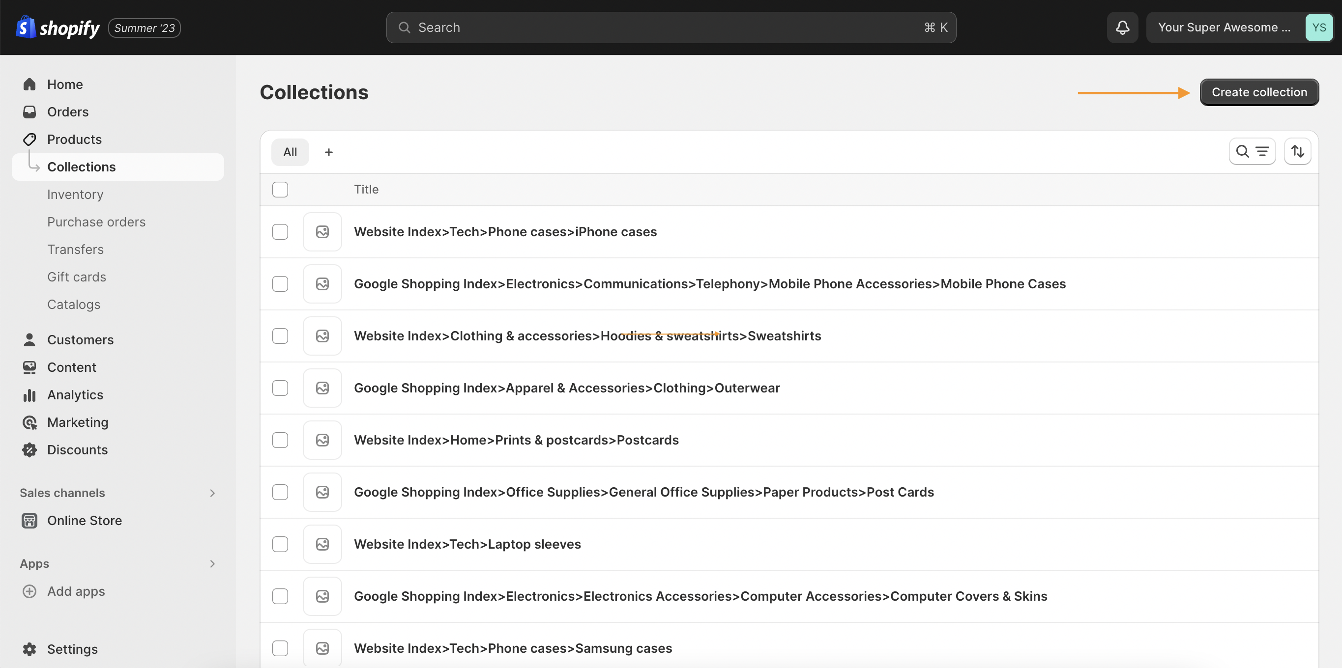 How to Set Up Product Categories in Shopify for Conversions